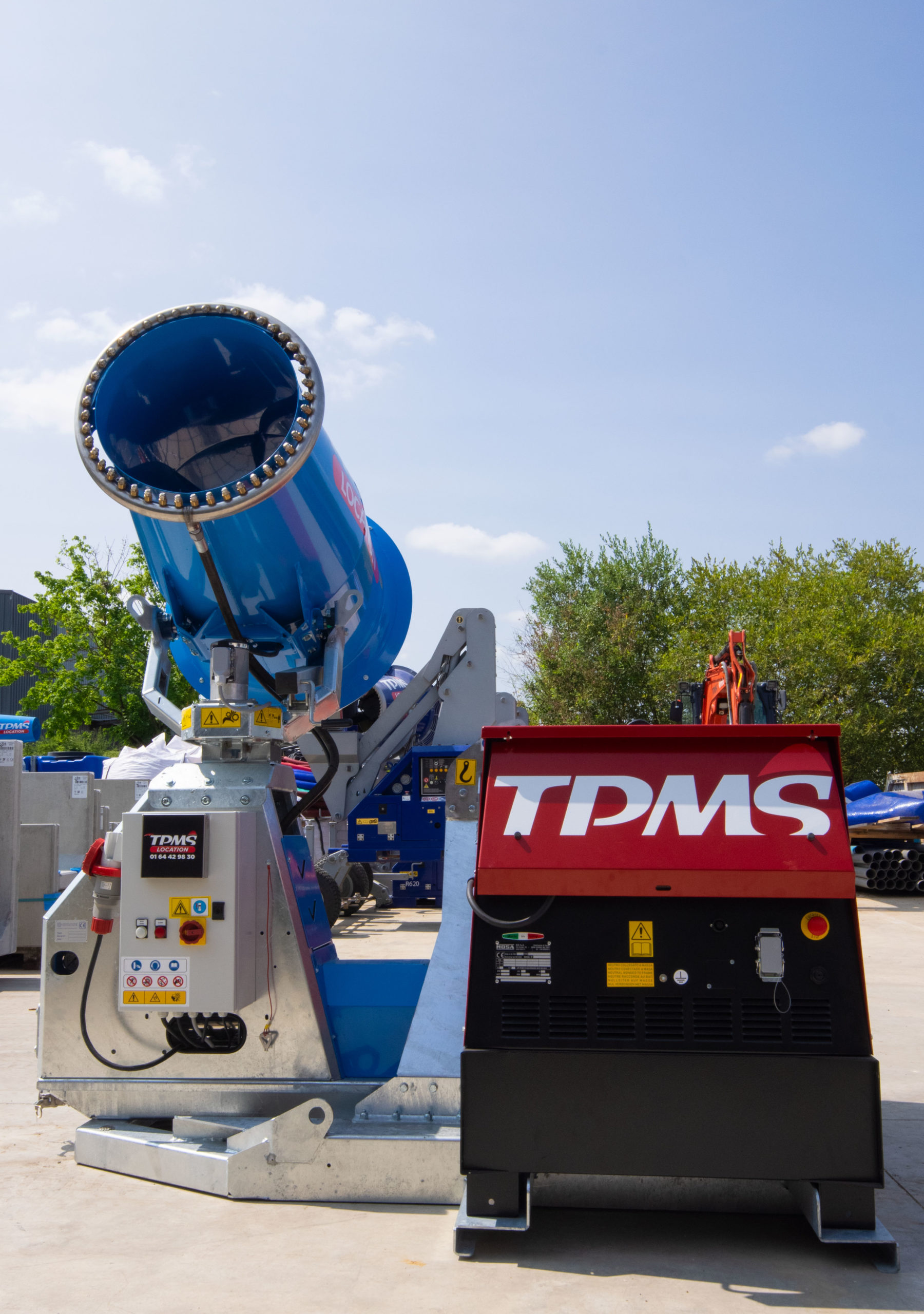 Le canon brumisateur skid compact - TPMS LOCATION